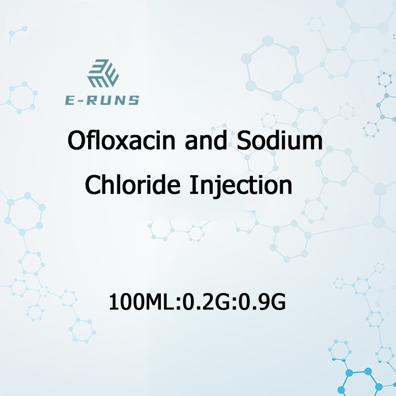 Ofloxacin and Sodium Chloride Injection – E-runs